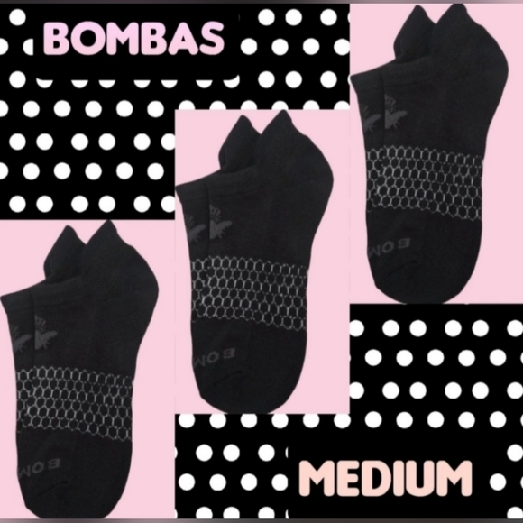 Bombas | Accessories | Bombas Ankle Socks Medium 3 Pair Unisex Womens ...
